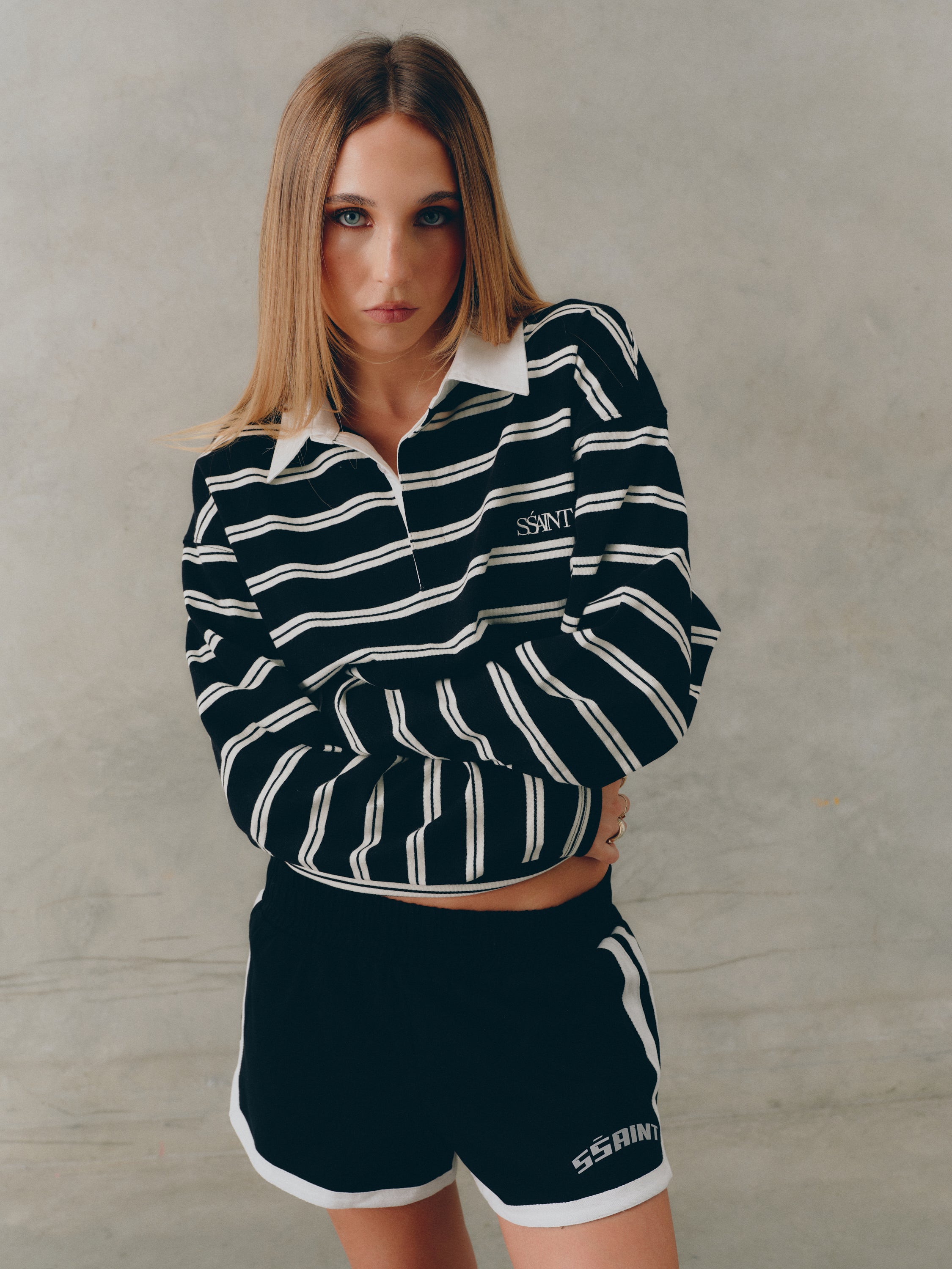 REFLECTIVE V SHORTS - BLACK – SSAINT NZ